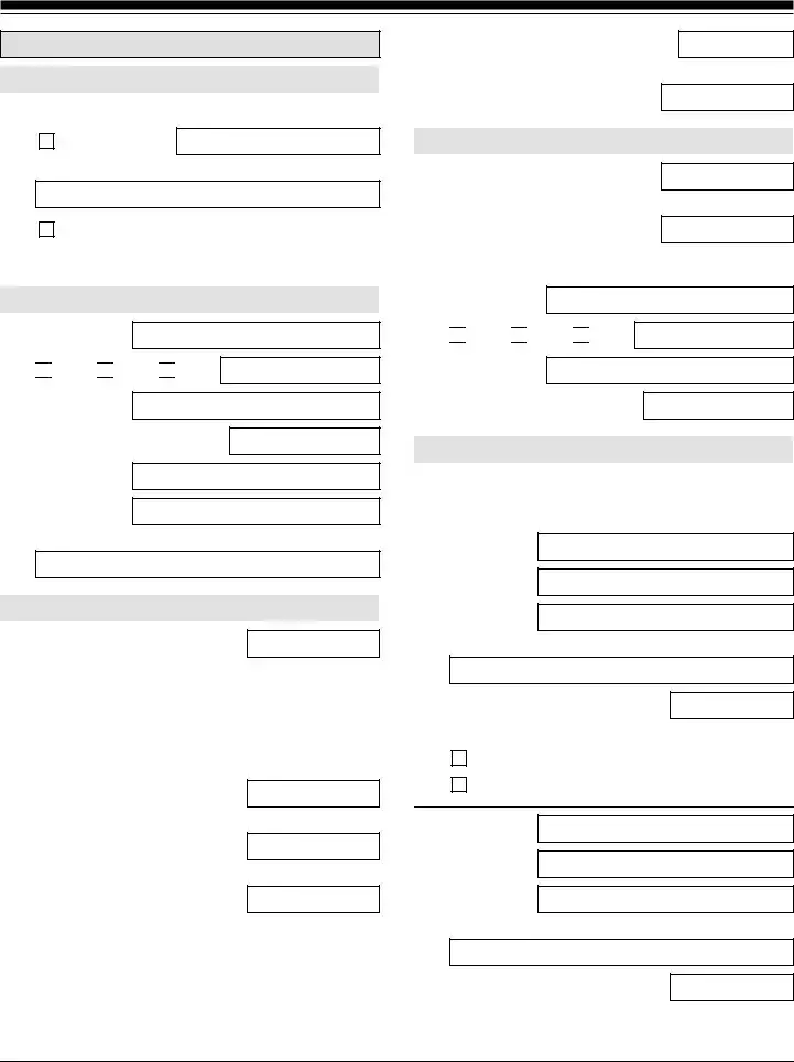 Free USCIS I-134 Template Simple PDF Form